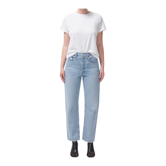 Agolde | Jeans | Agolde Womens 9s High Rise Straight Leg In Snapshot ...
